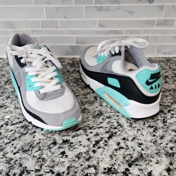 Nike | Shoes | Hyper Turqoise Gray Nike Air Max 9 Recraft Running Shoes ...